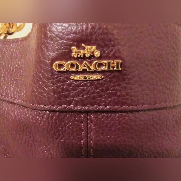 Coach | Bags | Coach Lexy Shoulder Bag W Crossbody Strap In Deep ...